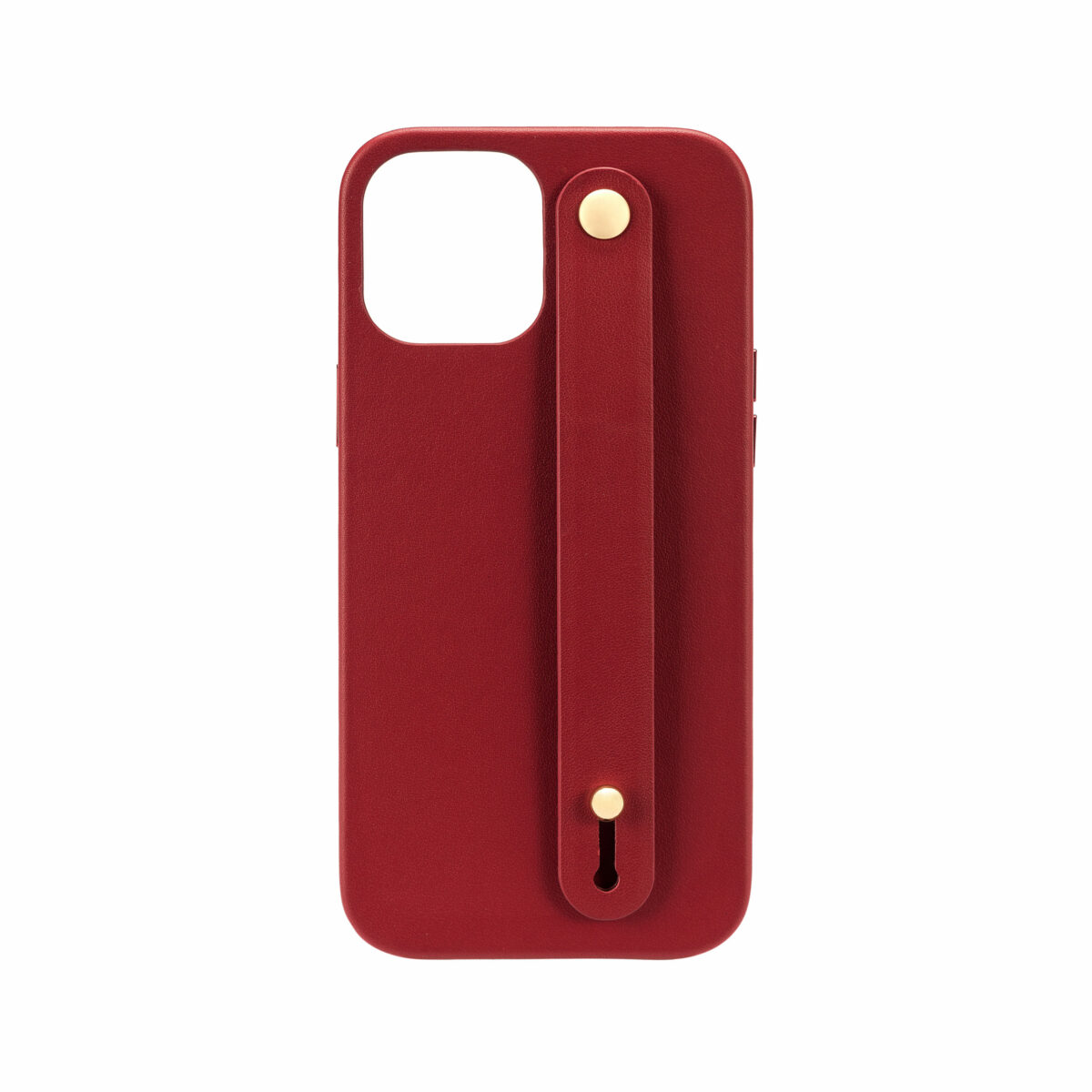 iPhone 12 Pro Max Letter Strap Case- Red - Fone Express